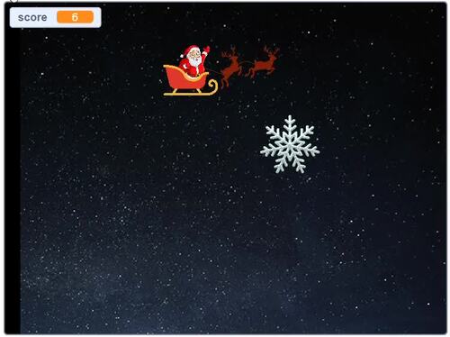 Santa Flyer in Scratch – Christmas Coding Game Grade 6-10 by ICT Guru