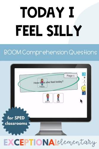 Today I Feel Silly | Adapted Book for Special Education | TPT