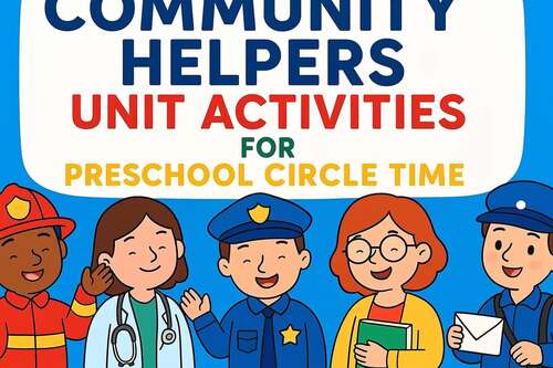Community Helpers Unit Activities Lesson Plans for Preschool PreK ...