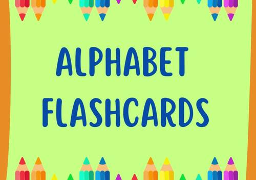 Alphabets Flashcards (Aa to Zz) by Aeysha Siddiqi | TPT