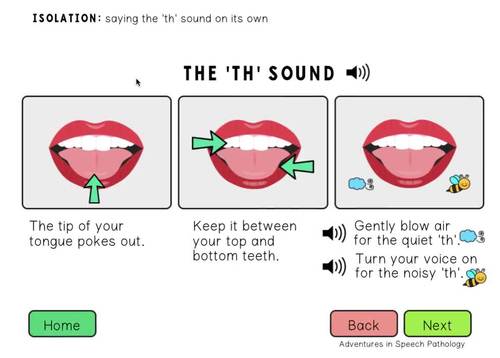 Th Articulation Boom Cards™ | Isolation to Sentences | Distance Learning