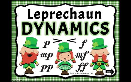 St. Patricks Day Music Dynamics Game: St. Patricks Day Music Activity ...