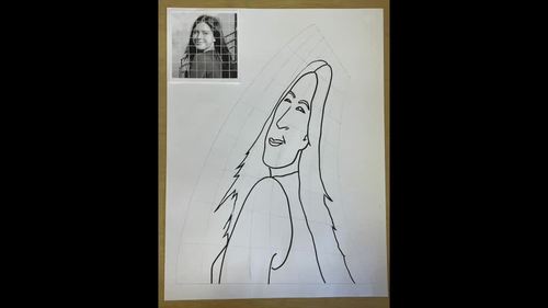 Warped Grid Drawing. Making Abstract Art. Lesson and Video Demo | TPT