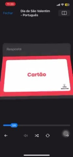 Valentine's Day - Flashcards - Goodnotes - Portuguese by Chida Education