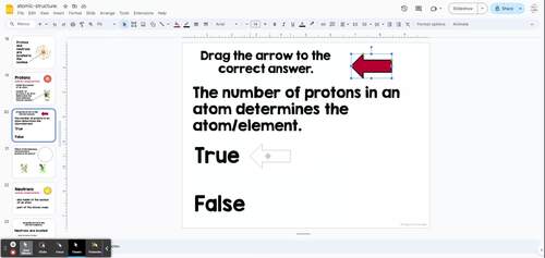 Atomic Structure Lesson - Interactive - Structure of an Atom | TPT