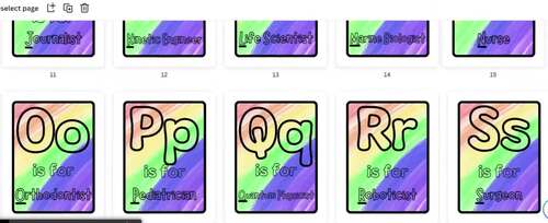 STEM Careers Alphabet Posters by 3D Tech Teacher | TPT