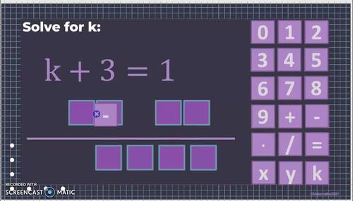 FREEBIE Solving One Step Equations Activity Show Your Work Digital and ...