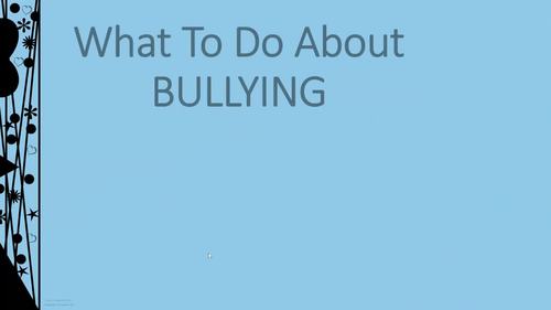 NOBODY KNEW WHAT TO DO BULLYING PREVENTION UPstander SEL Lesson4 vid