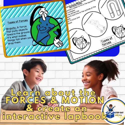 Force and Motion & Simple Machines Foldables Activity Pack 3rd Grade