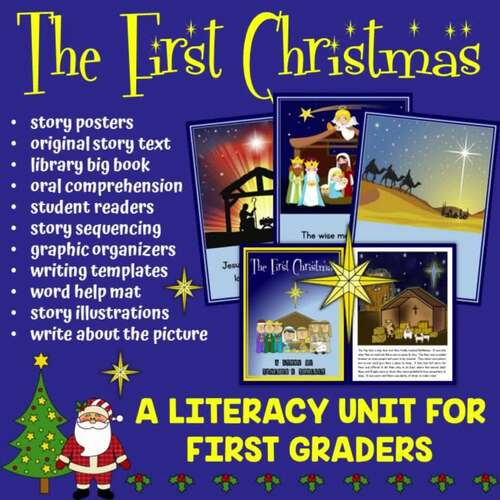 The Christmas Story Literacy Unit | Sequencing Comprehension and Writing