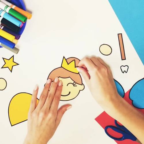 Tooth Fairy Craft | Dental Health | Kindergarten First Second Grade