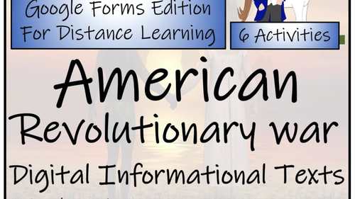 U.S. Revolutionary War Close Reading Bundle Digital & Print | 5th & 6th ...