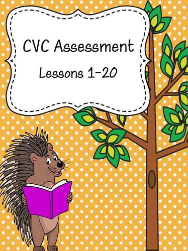 The Phonics Mastery Program- CVC Assessment PowerPoint by KJ Creations