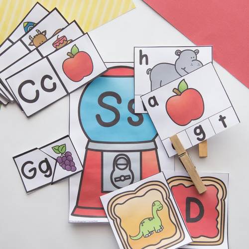 Beginning Sound Activities and Centers for Pre-K, TK, and Kindergarten
