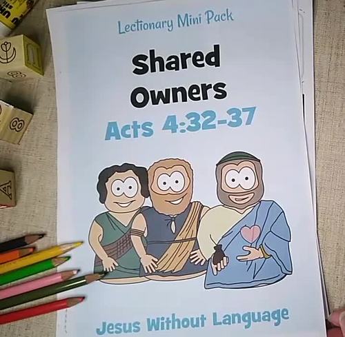 Early Church Kidmin Lesson & Bible Crafts - Acts 4 by Jesus Without ...