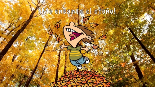 ¡Me Encanta el Otoño! (Seasons in Spanish Short Story) | NEW Spanish Video!