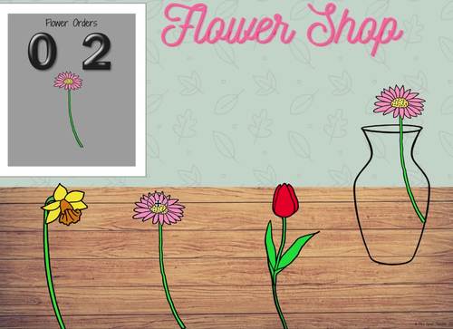 Boom Cards™ Flower Shop A Functional Counting Activity by Mrs Sped Teacher