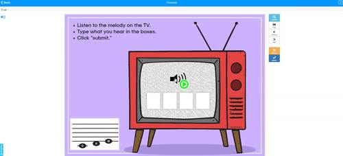 Do-Re-Mi (key of C) Melodic Dictation - Music BOOM Cards - Distance ...