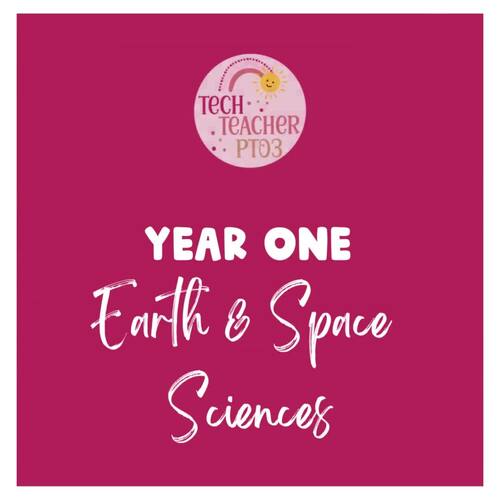 Year 1 Science Earth and Space Sciences Australian Curriculum 9.0