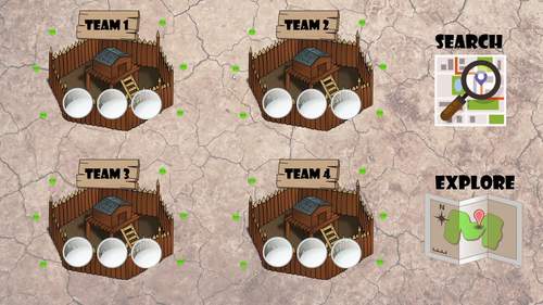 Zombie Team Role play Classroom Interactive Game | TPT