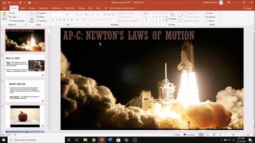 Newton's Laws (Dynamics) AP Physics C - Full Unit Bundle by Physics Burns