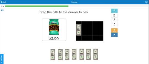 Boom Card Bundle Pay to the Next Dollar by Life Skills Made Easier