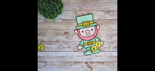 Lucky Coins Leprechaun Craft St Pattys Day Patricks Bulletin Board ...