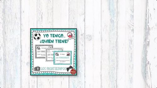 Spanish Speaking Activity for Hobbies Vocabulary - Hablar sobre los ...