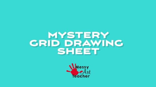 Sea Turtle Mystery Grid Drawing Worksheet for Middle/High Grades