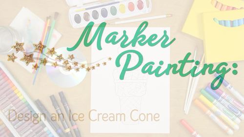 Summer Art Project: Design an Ice Cream Game, Writing Prompts, Digital ...