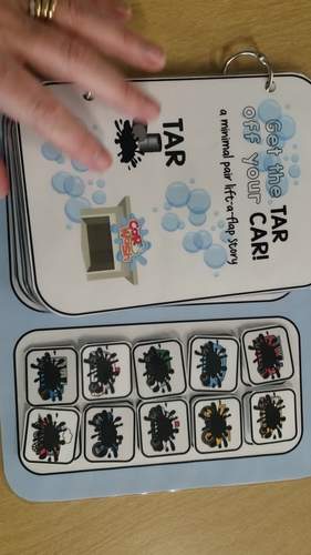 Lift A Flap Book Speech Therapy Minimal Pair Car Tar Initial K Fronting