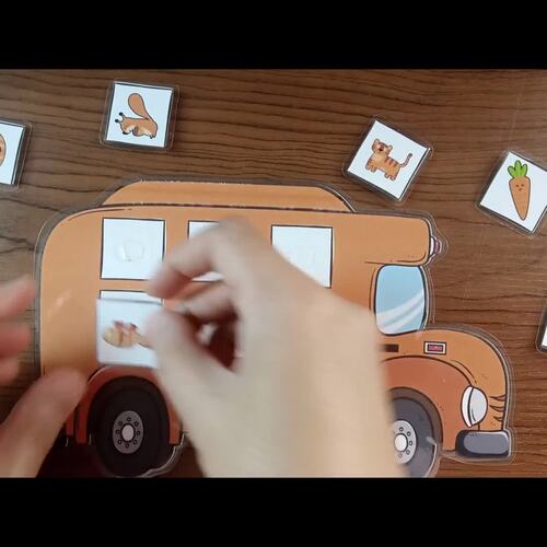 Color Sorting Bus Activity – Preschool Color Recognition | TPT