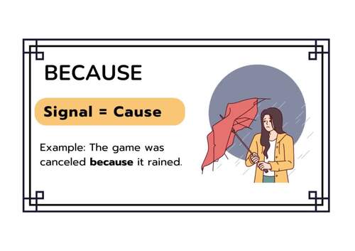 Cause and Effect Vocabulary Flashcards for Reading Comprehension