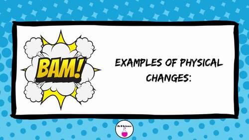 Physical and Chemical Changes Problem-Based Lesson by DrBScience