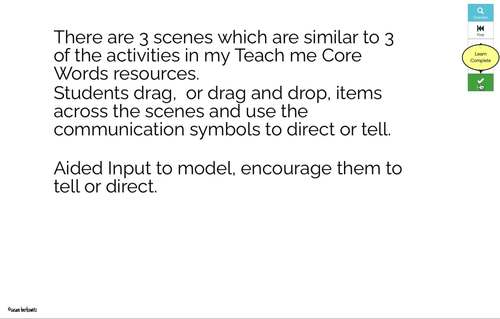 AAC Interactive Activities to Teach Core Words Digital BOOM™ for Speech