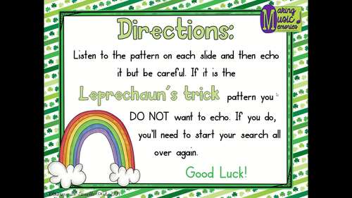 Catch the Leprechaun - CS Unit 1 Rote - Interactive Game | TPT