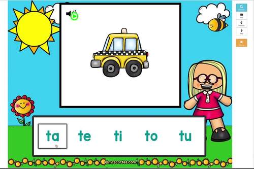 BOOM CARDS- Fonética Letra T by mrscortes | TPT