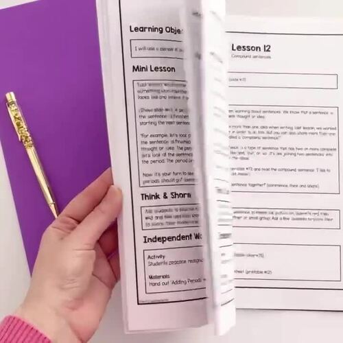 Sentence Writing Unit How To Write A Sentence Writing Activities