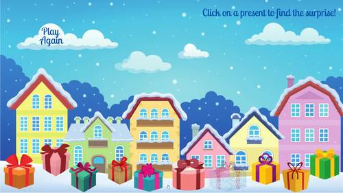 Open The Present & Find The Toy - Interactive PowerPoint Game! | TPT