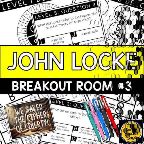 John Locke Enlightenment Reading Comprehension Breakout Room Activity