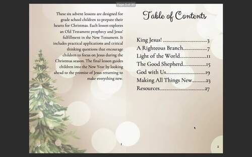 Advent Series Curriculum Bundle by Pocket Full of Color | TPT