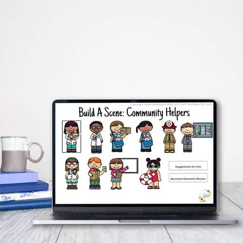 Community Helpers Build A Scene BOOM Cards for Speech Therapy by ...