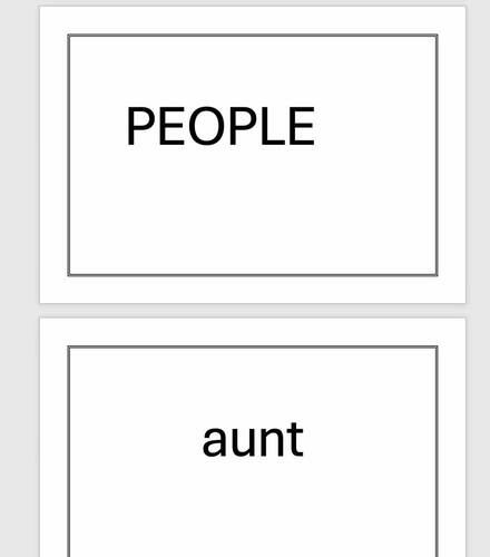 Bedrock Literacy Flash Cards – Vocabulary | DHH Early Literacy
