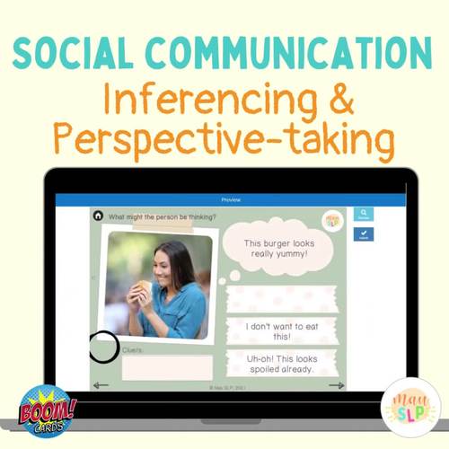 Social Inferencing and Perspective Taking Boom Cards™ by Mau SLP