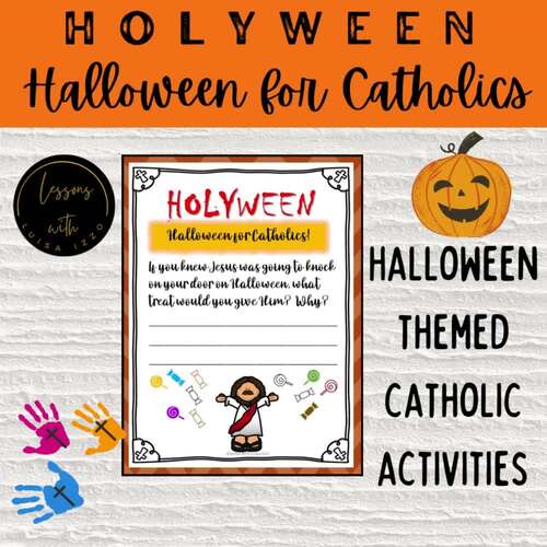Halloween-Catholic Activity Religion Resource Printable Worksheets