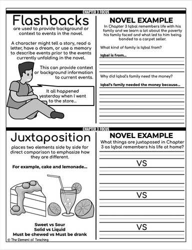 Literary Devices & Project to Accompany Iqbal the Novel | TPT