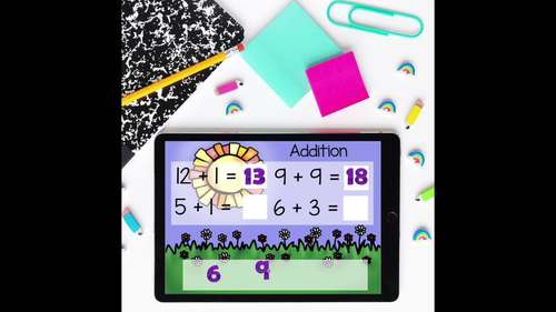 French Boom Cards: Math - Addition (0-20) by La Classe de Mme Caroline
