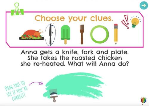 Making Inferences 2 Actions Boom™ Cards by Teacher Camille | TpT