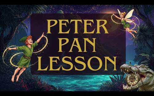 Peter Pan ESL/ELL PowerPoint Lesson Bundle by ESL Interactive | TPT