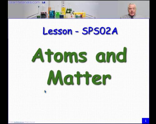 Complete STAR* Video Lesson on ATOMS AND MATTER for Distance Learning DINB